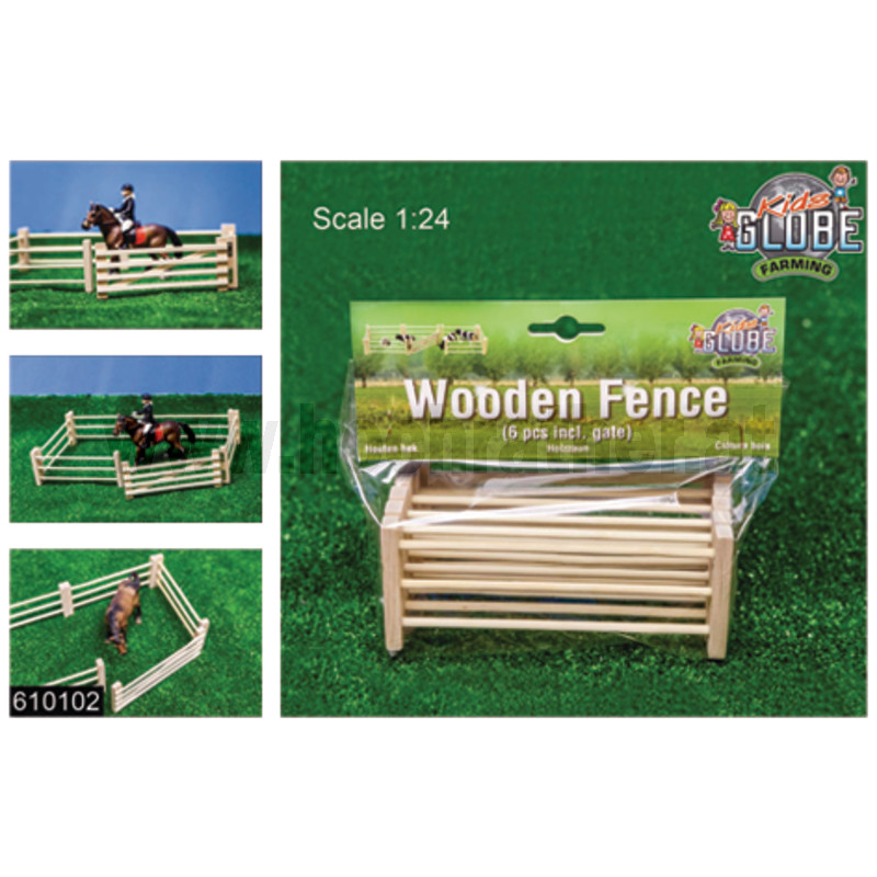 WOODEN FENCES SET OF 6PCS 16X6 (600KG610102)[Gra] – Hochrather ...