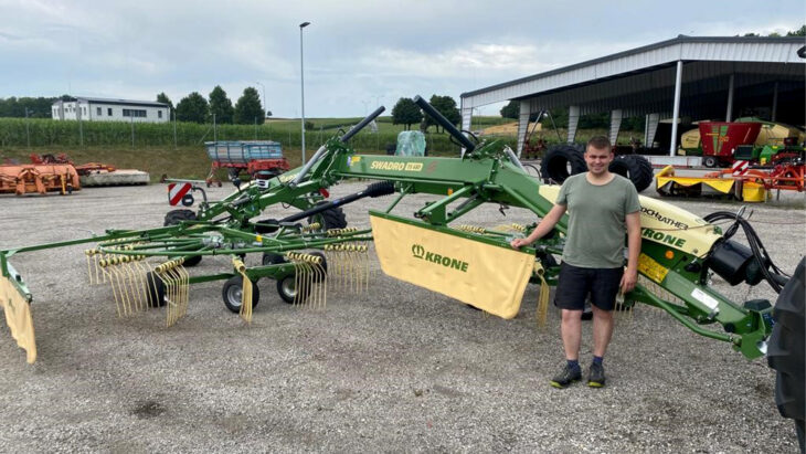 Doppelseitenschwader an Herrn Blaimauer – Hochrather Landtechnik GmbH ...
