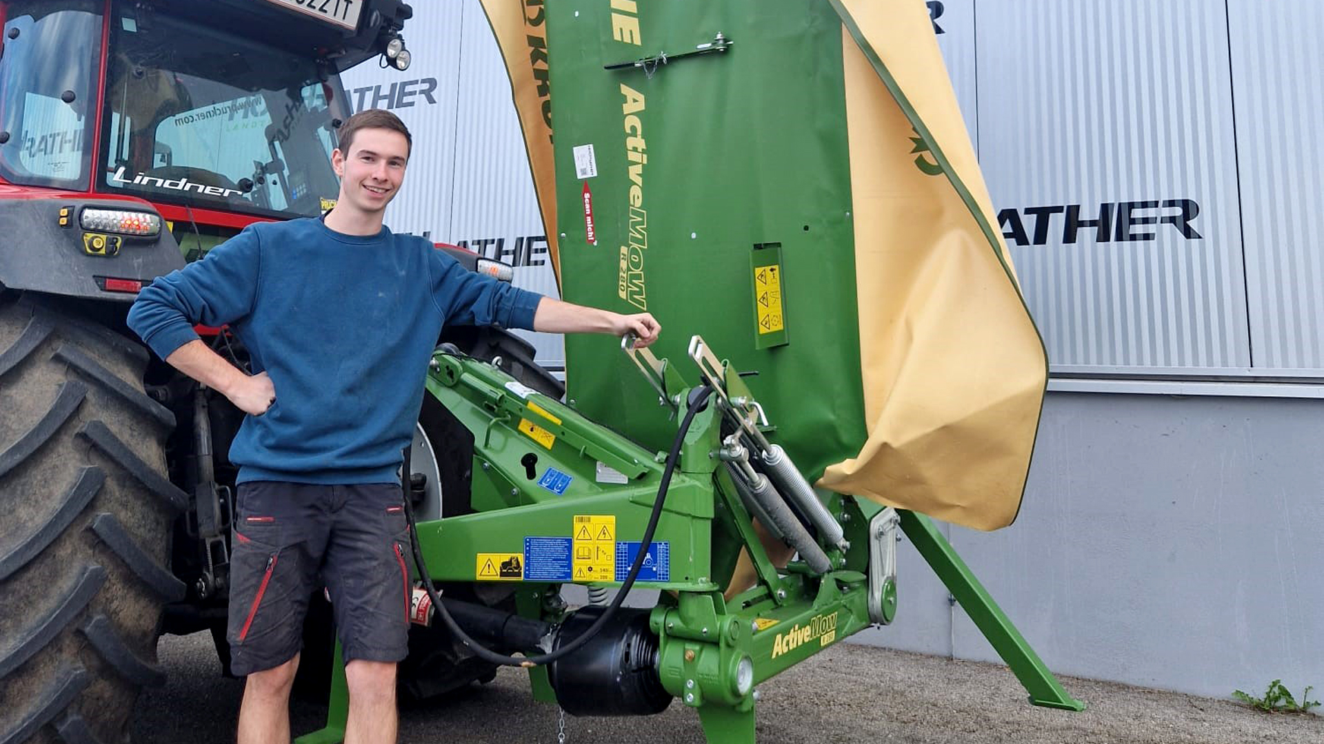 Scheibenmähwerk-Übergabe an Herrn Arthofer – Hochrather Landtechnik ...