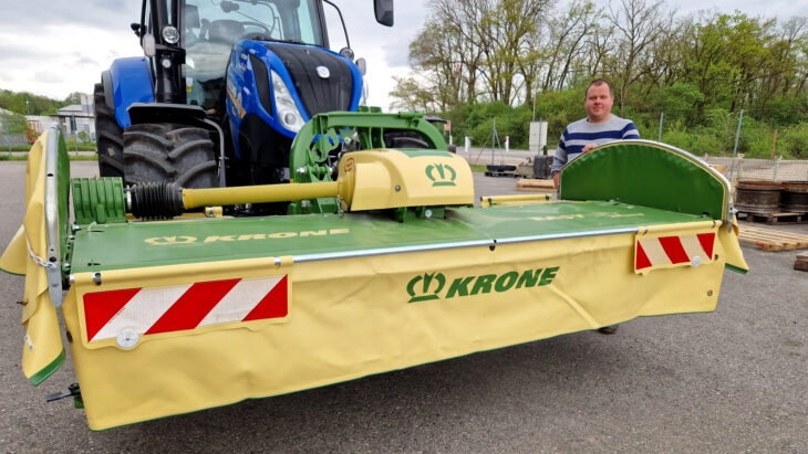 Mähwerk-Übergabe an Herrn Rosner – Hochrather Landtechnik GmbH – Webshop